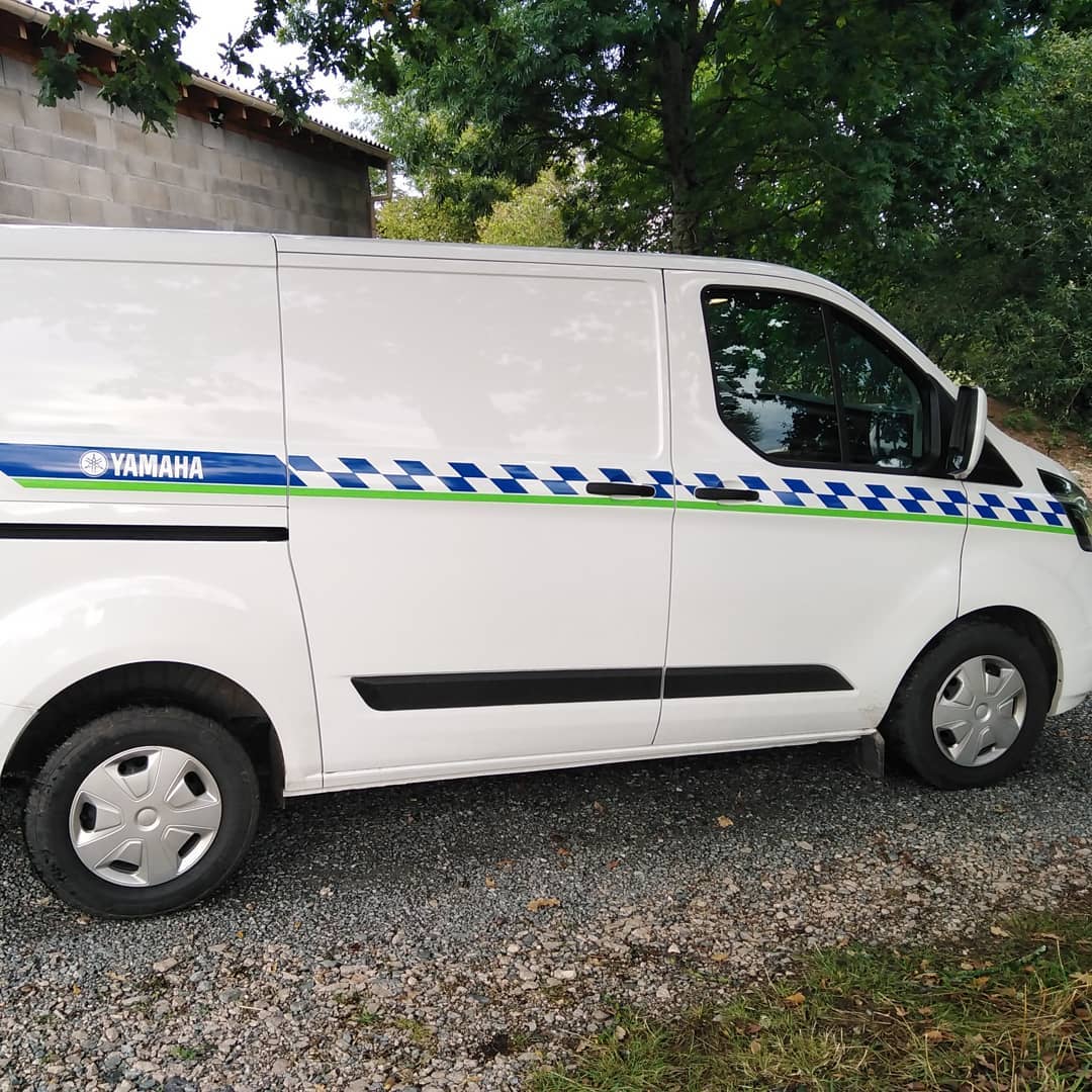 DÉCO FORD TRANSIT CUSTOM YAMAHA - Charlemagne Kit Deco