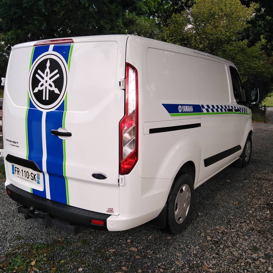 DÉCO FORD TRANSIT CUSTOM YAMAHA - Charlemagne Kit Deco